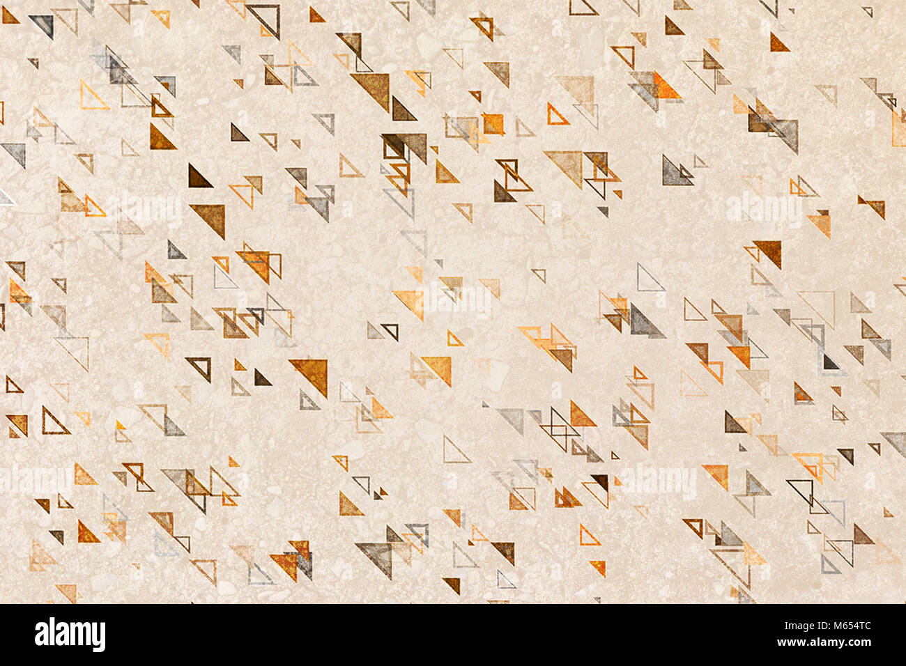 Random triangle shape, digital generative art for design texture ...