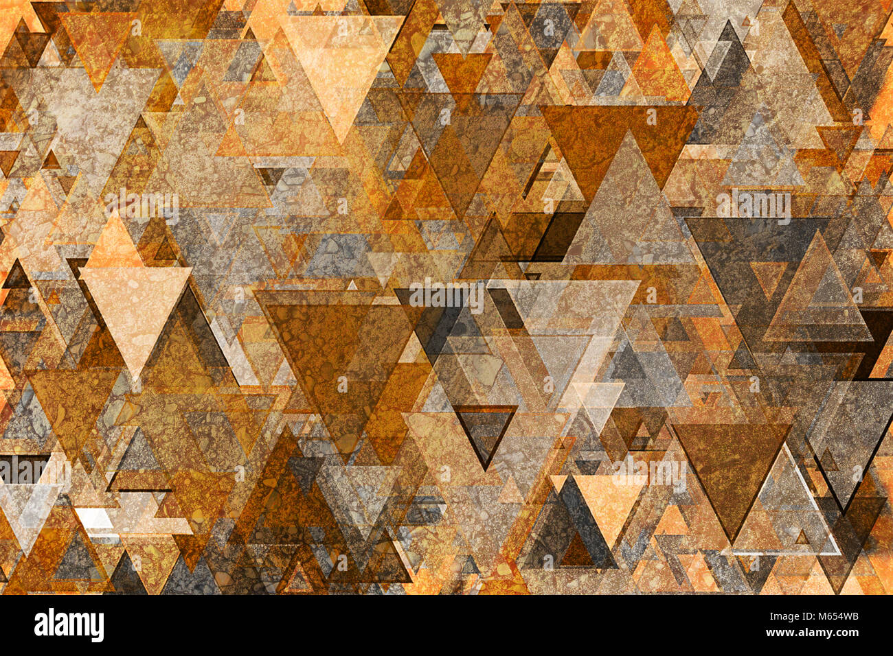 Random triangle shape, digital generative art for design texture ...