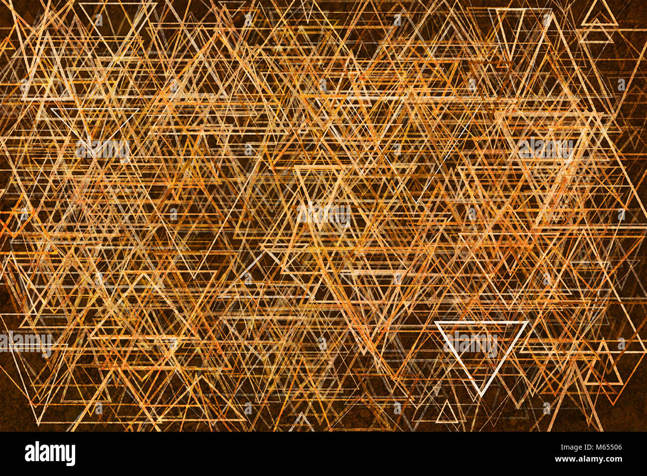 Random triangle shape, digital generative art for design texture ...