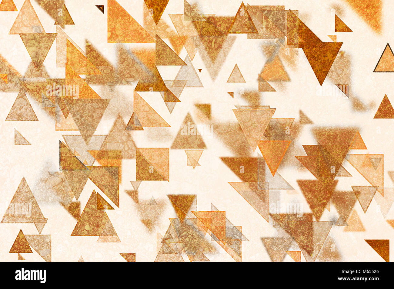 Random triangle shape, digital generative art for design texture ...