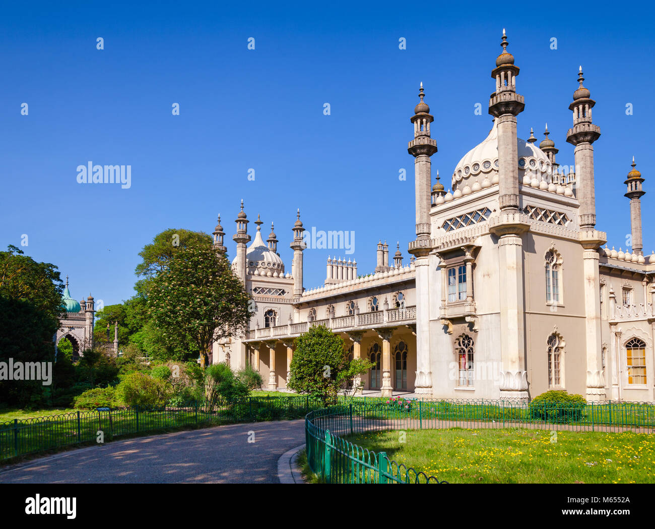 The Royal Pavilion (Brighton Pavilion), former royal residence built in ...