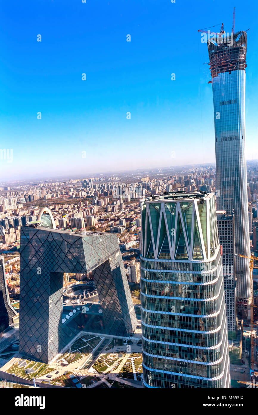 China World Trade Center Z15 Towers Skyscrapers CCTV Pants Building ...