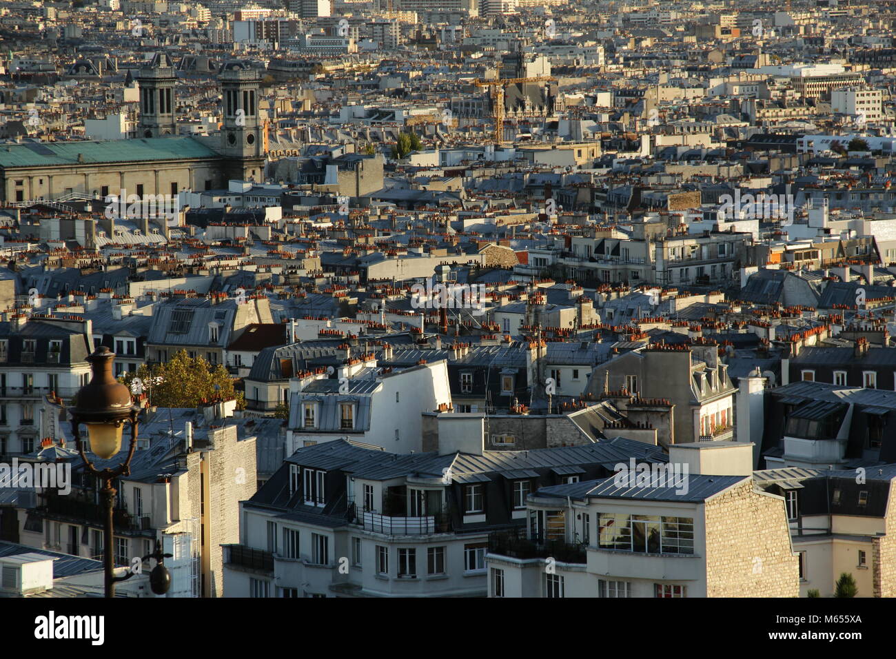 Roofs of Paris. France Stock Photo - Alamy