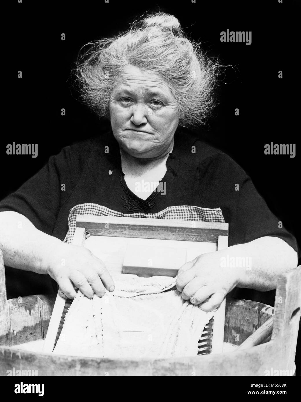 Retro fashion elder woman Black and White Stock Photos & Images - Alamy