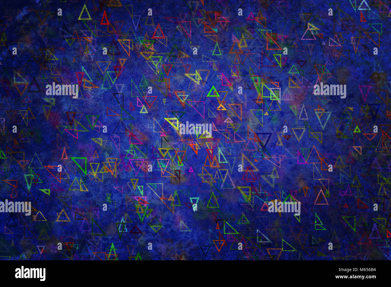 Random triangle shape, digital generative art for design texture ...