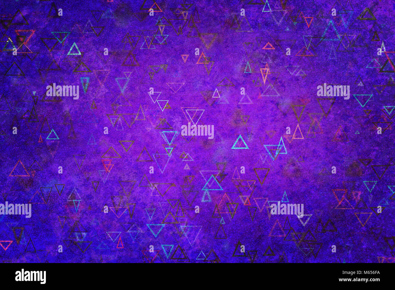 Random triangle shape, digital generative art for design texture ...