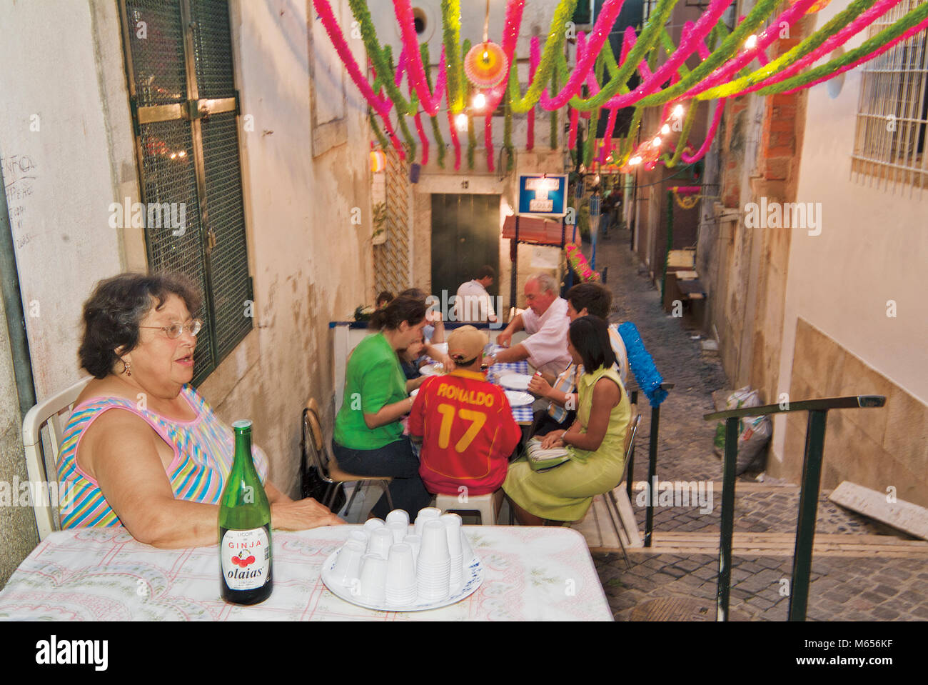 LISBON, PORTUGAL, celebrations of St. Anthony / june 15, 2005 Stock ...