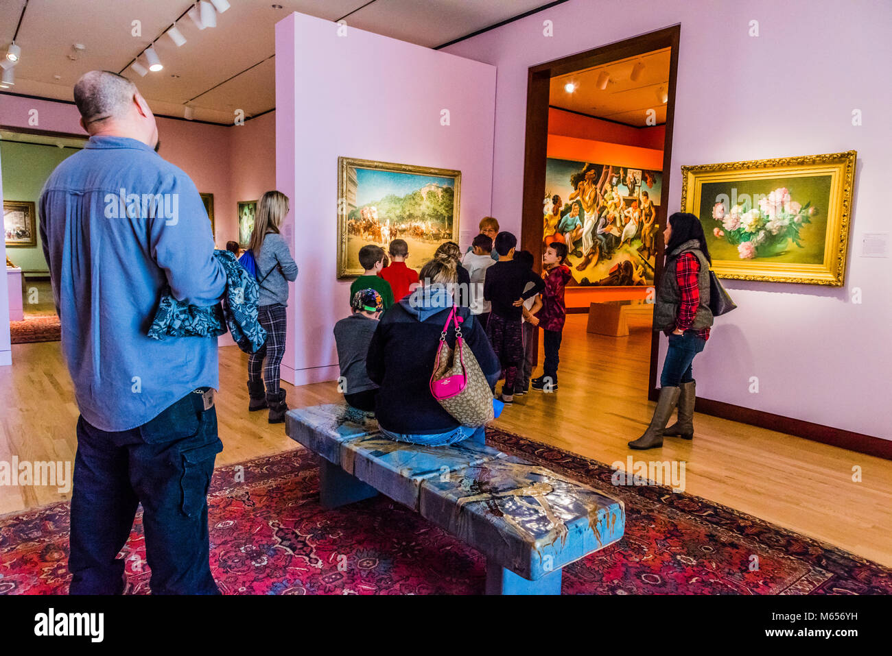 New Britain Museum of American Art New Britain, Connecticut, USA Stock Photo - Alamy
