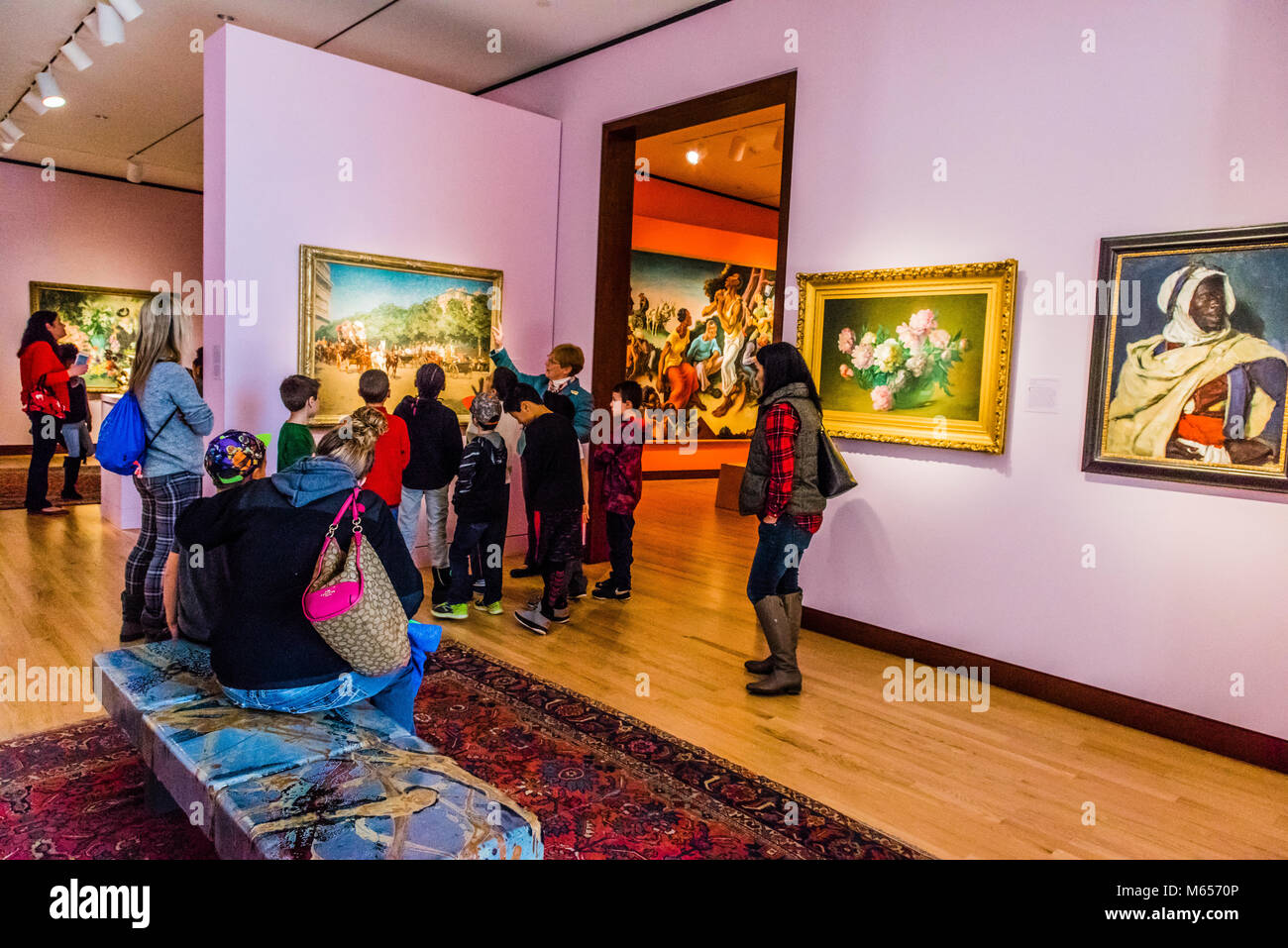 New Britain Museum of American Art New Britain, Connecticut, USA Stock Photo - Alamy