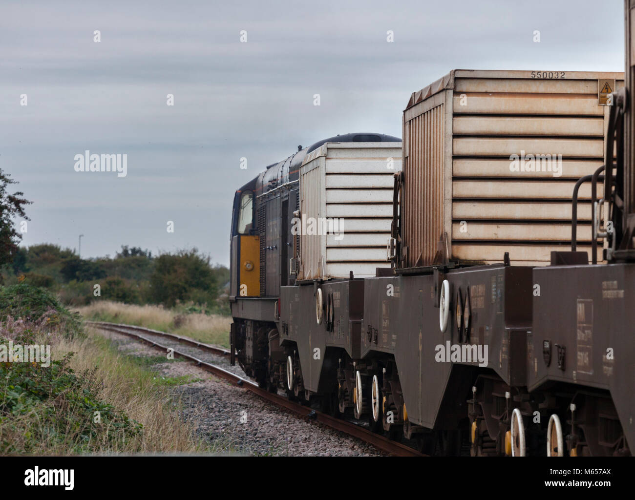 Nuclear flask train hi-res stock photography and images - Alamy