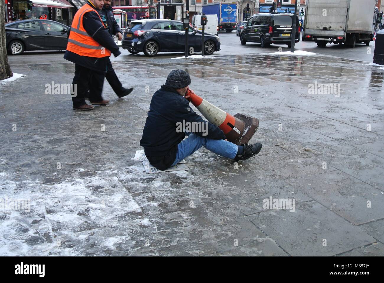 Winter, cold and snow Stock Photo - Alamy