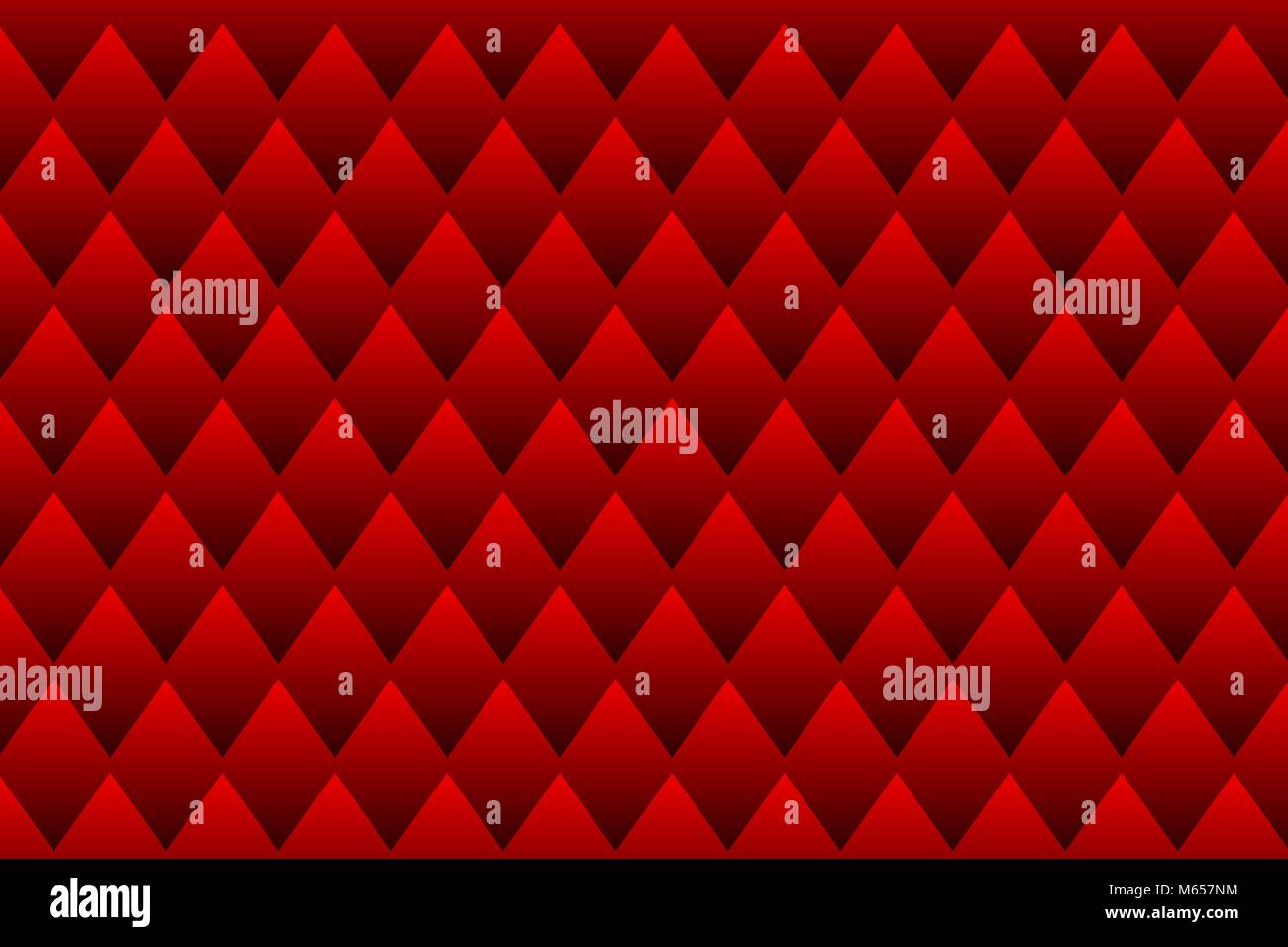 Square vector pattern, Rhombus background - red Stock Vector Image ...