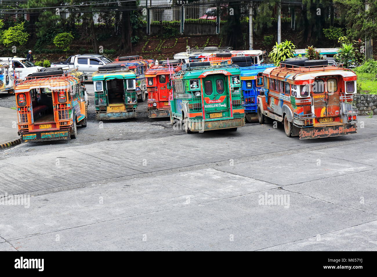 Jeepneys parked High Resolution Stock Photography and Images - Alamy