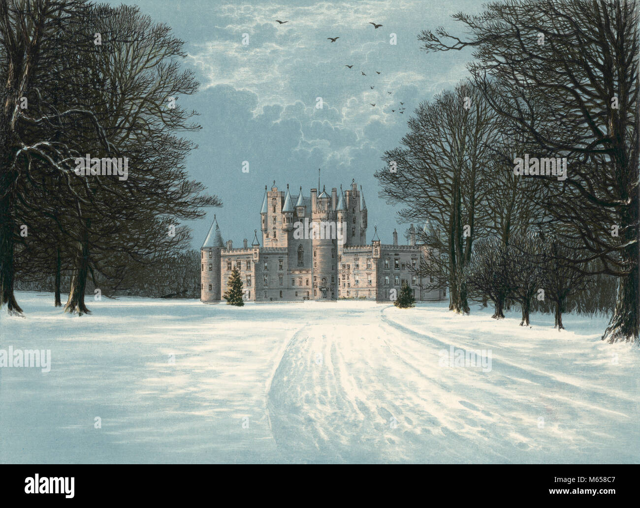 The queen mother glamis castle hi-res stock photography and images - Alamy