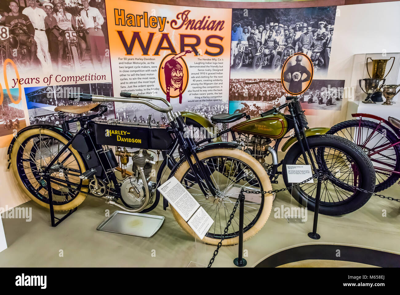 Indian motocycle company hi-res stock photography and images - Alamy