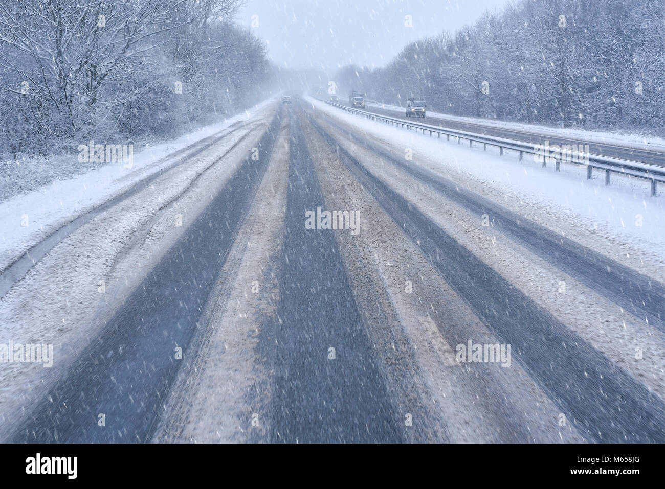 A1m motorway hi-res stock photography and images - Alamy