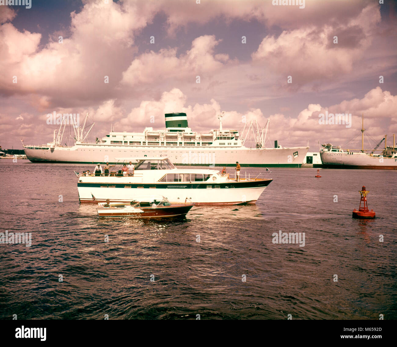 1960s small ship hi-res stock photography and images - Alamy