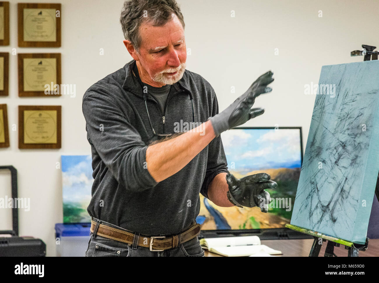 Bill Simpson Painting Avon Arts Association Avon, Connecticut, USA ...