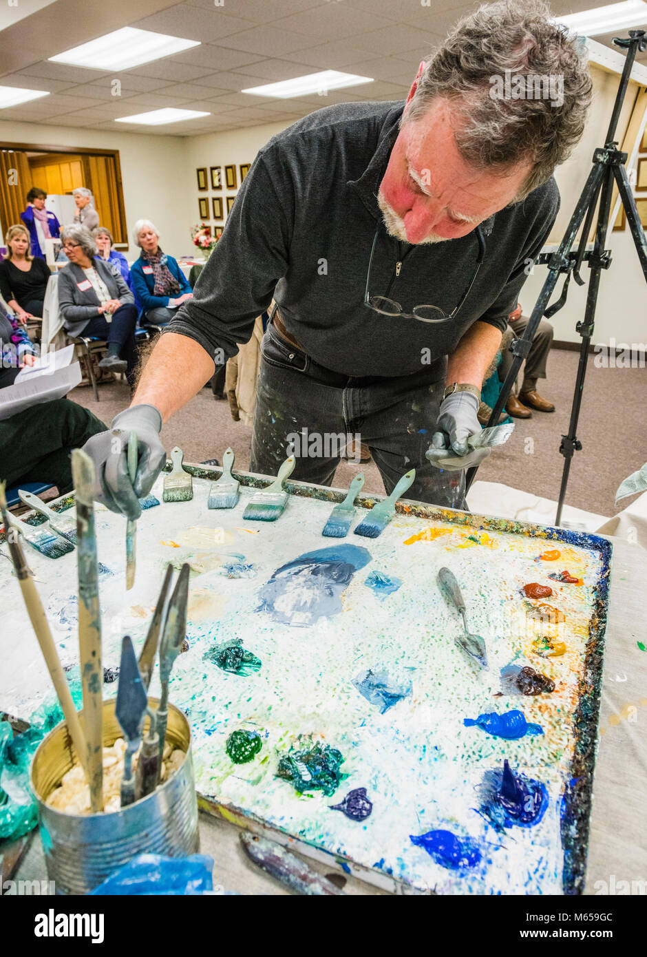 Bill Simpson Painting Avon Arts Association Avon, Connecticut, USA ...