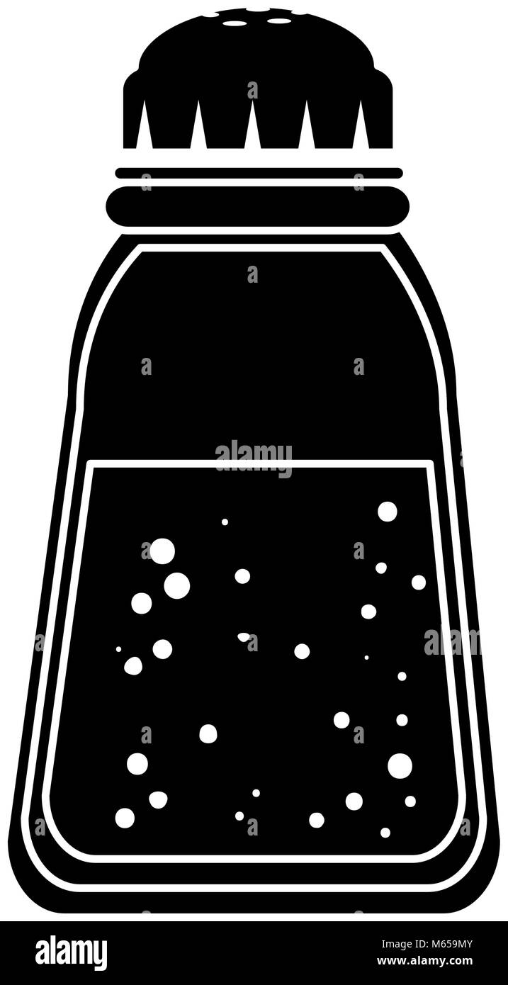 pepper pot isolated icon vector illustration design Stock Vector Image ...