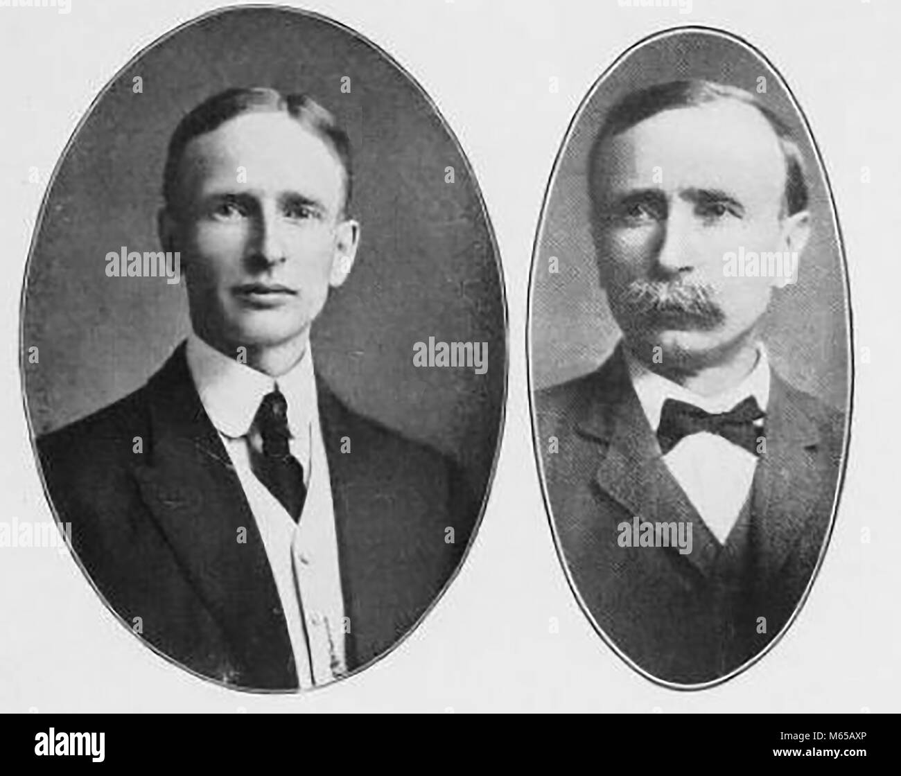 Chattanooga, Tennessee, USA in 1915 -Portraits of Herman and J Fred ...