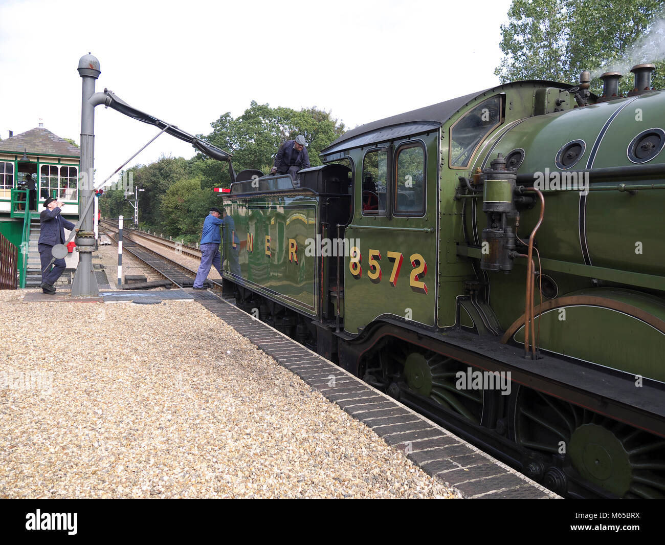 Lner b12 8572 steam locomotive hi-res stock photography and images - Alamy