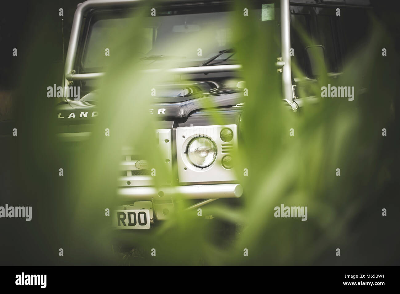 Old land rover interior hi-res stock photography and images - Alamy