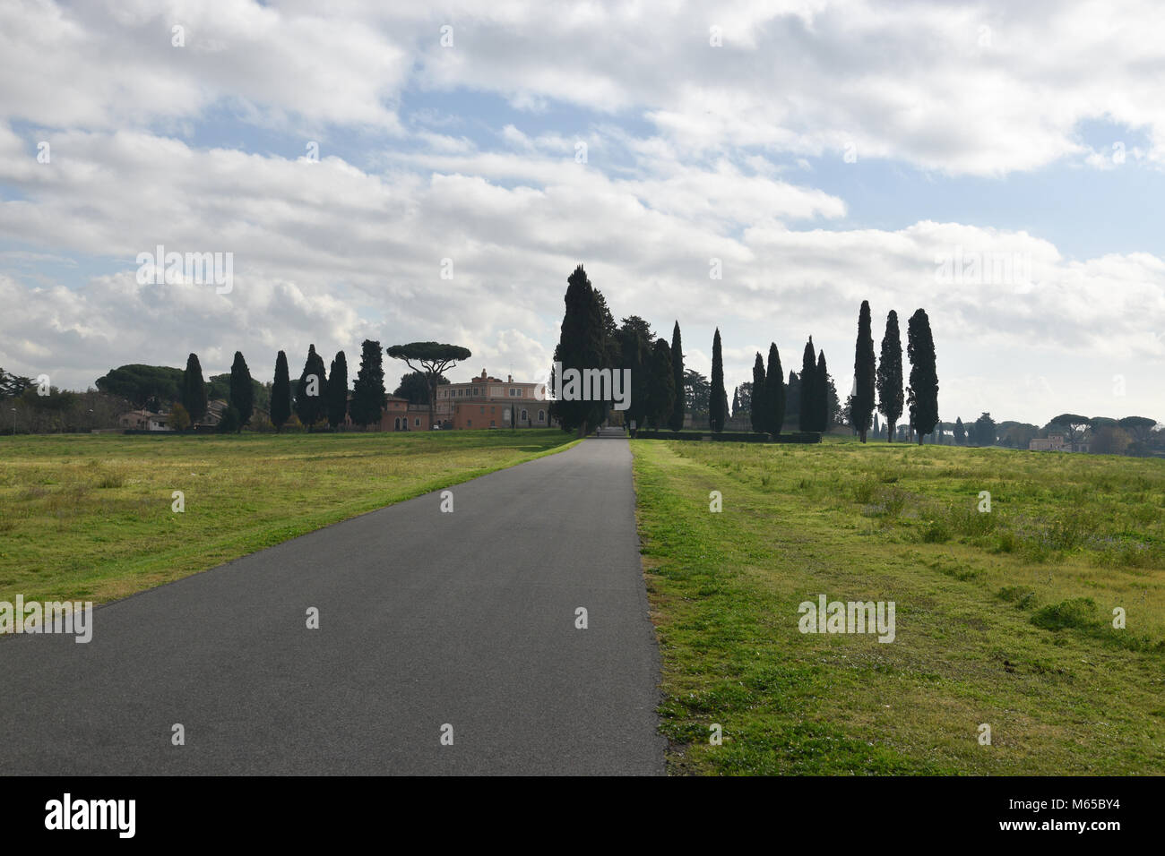 Appian Way Park, Rome, Italy Stock Photo - Alamy