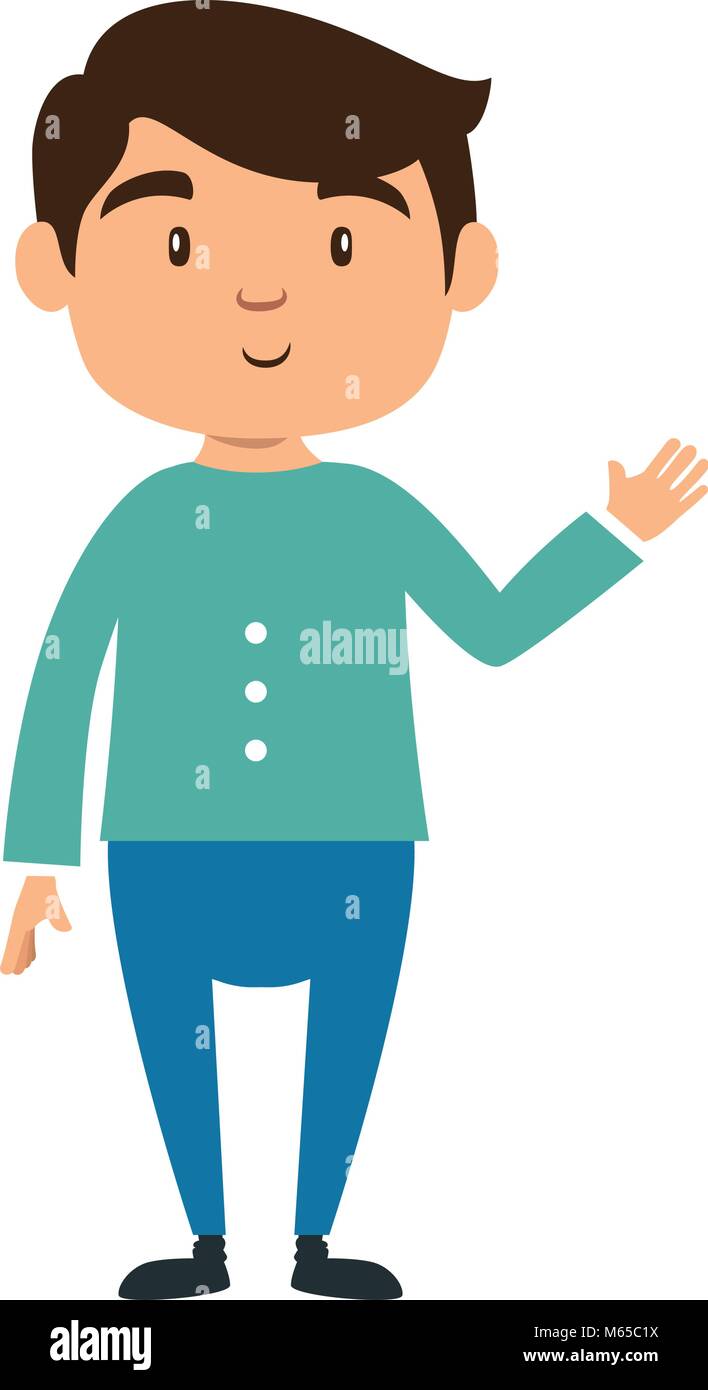 cute father avatar character vector illustration design Stock Vector ...