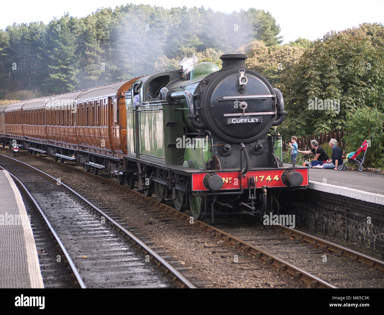 B12 class steam locomotive train hi-res stock photography and images ...