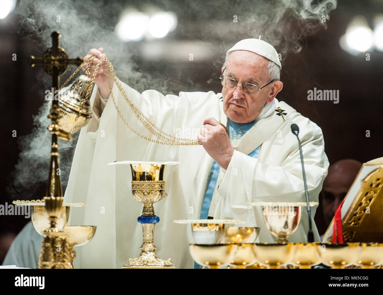 Mass at St. Mary Major Basilica on the occasion of the translation of ...