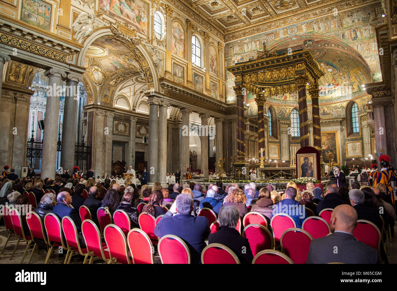 Mass at St. Mary Major Basilica on the occasion of the translation of ...