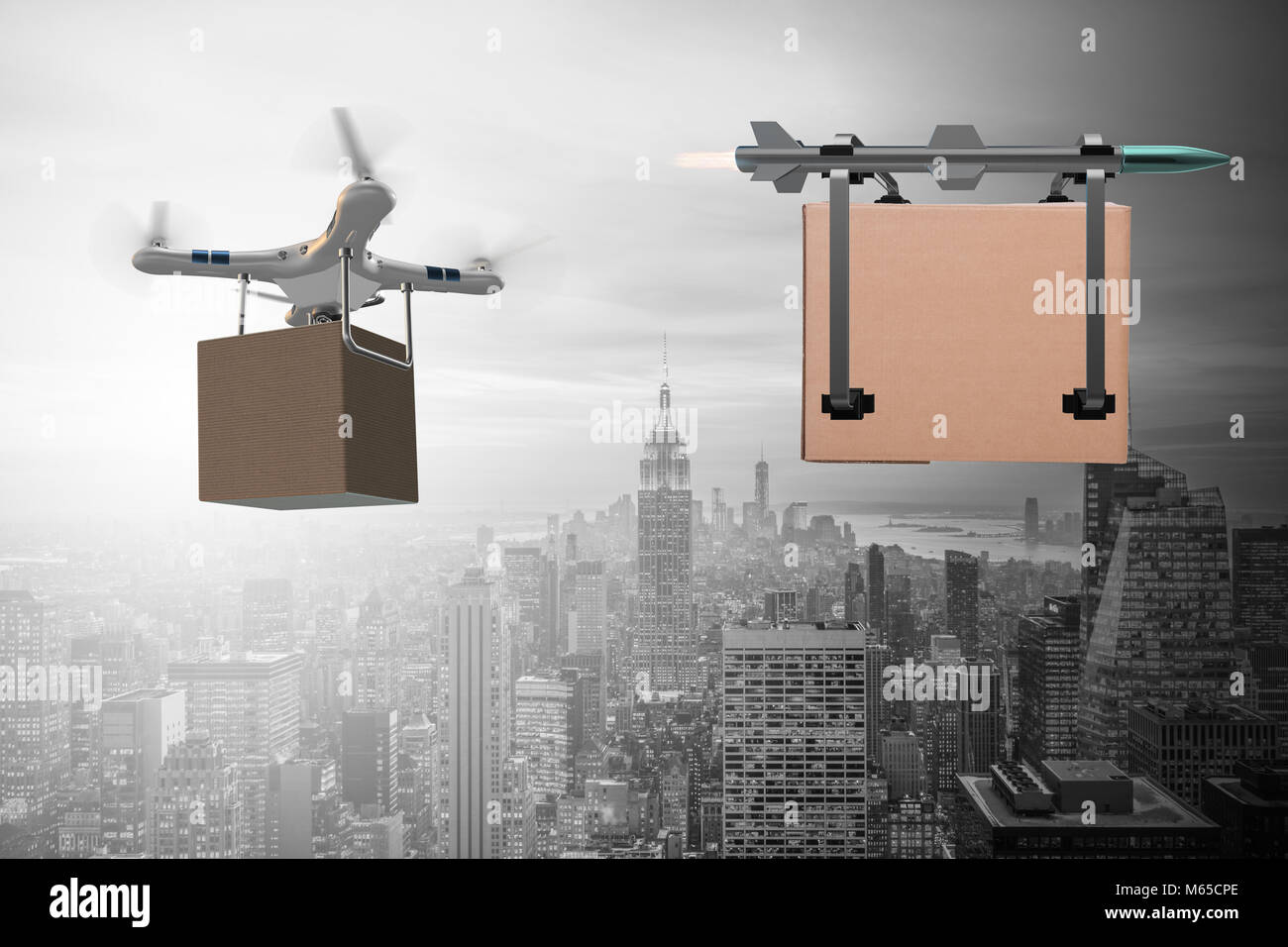 Postal delivery methods hi-res stock photography and images - Alamy