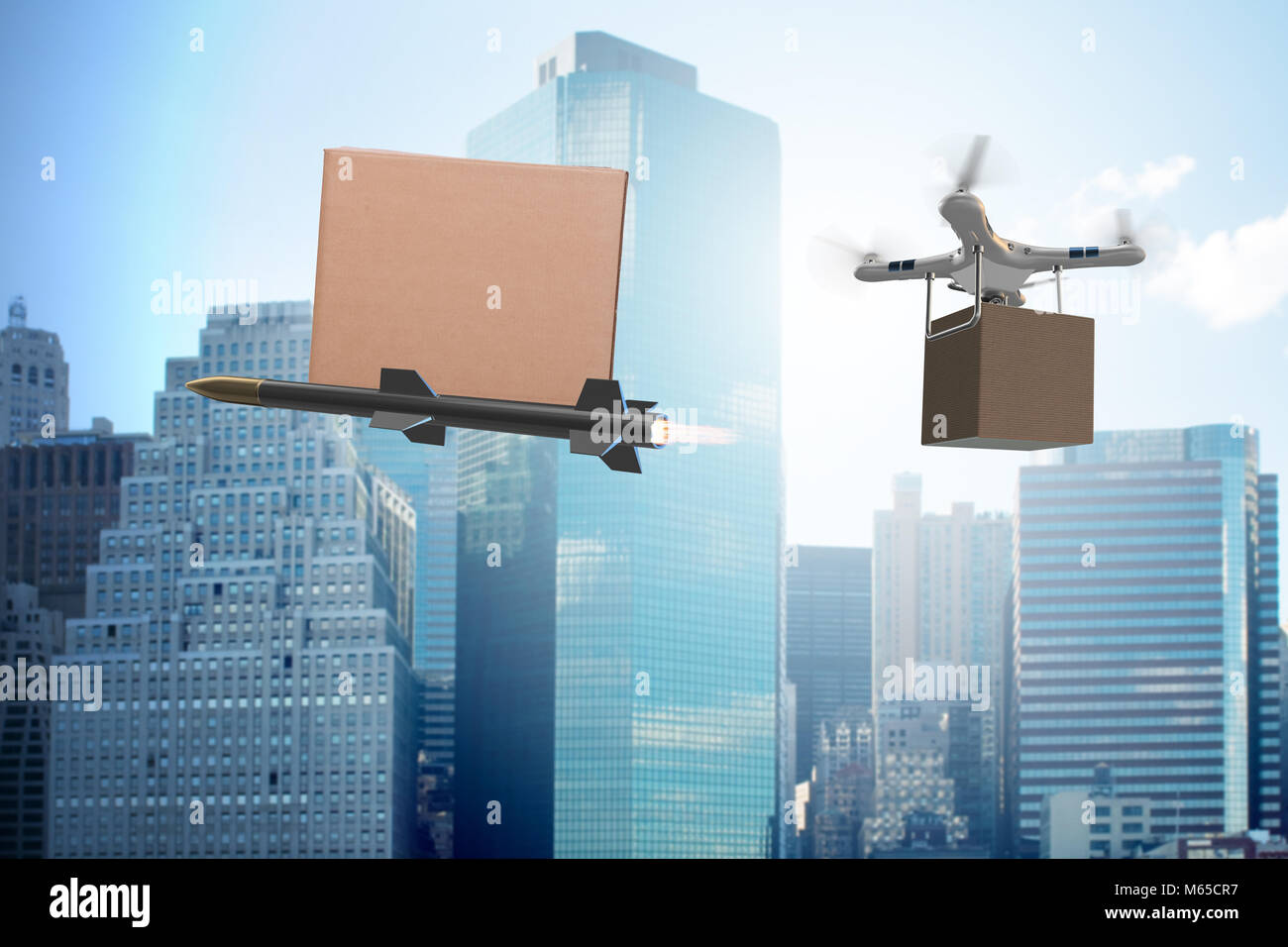 Postal delivery methods hi-res stock photography and images - Alamy