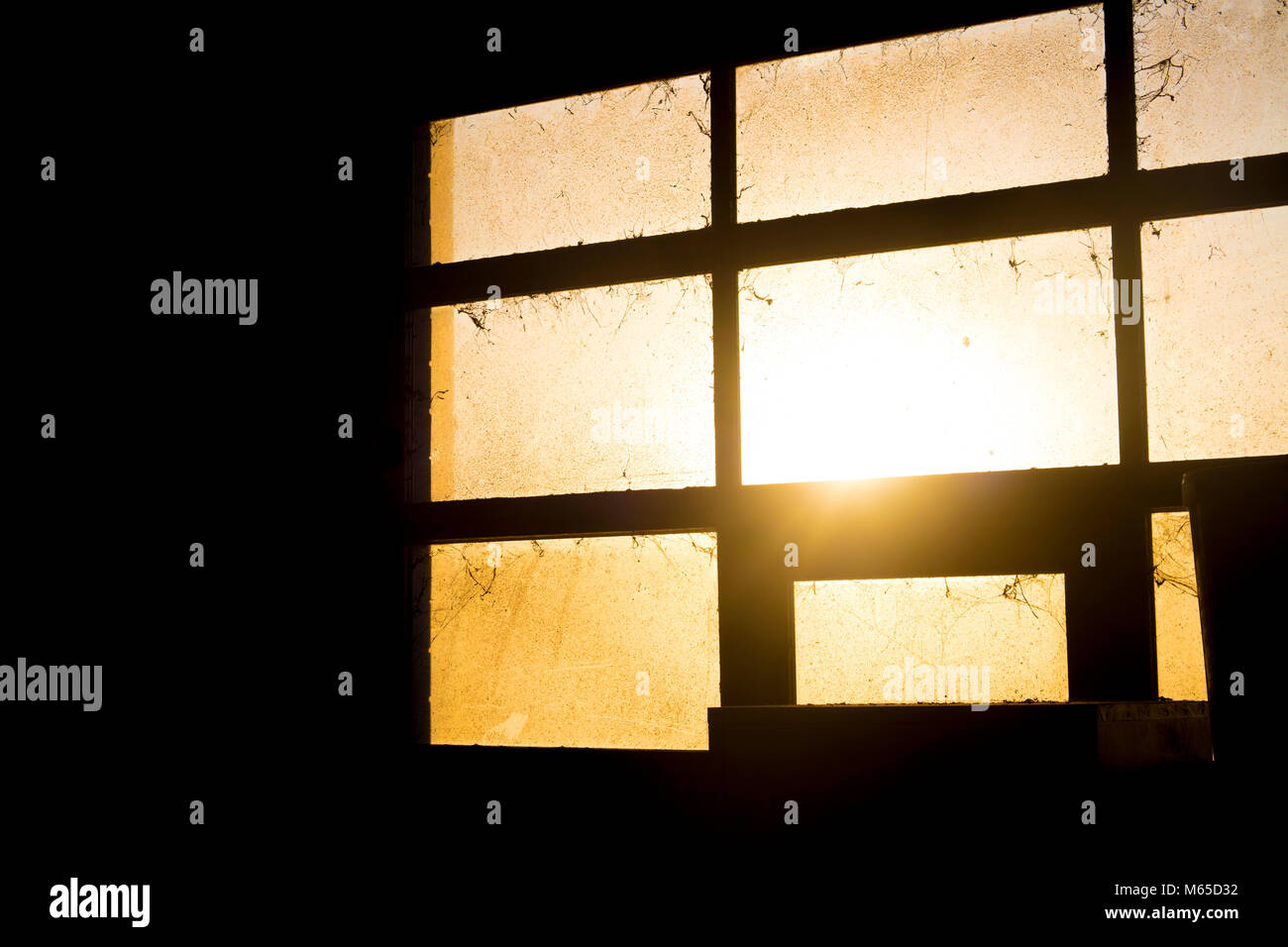 Sunset through glass hi-res stock photography and images - Alamy