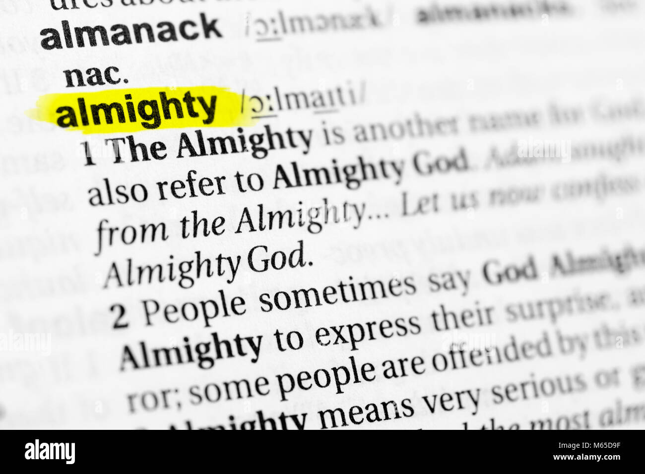 God almighty hi-res stock photography and images - Alamy