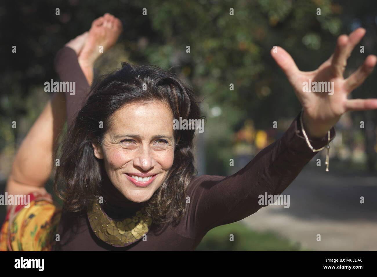 Woman arm extended one hand hi-res stock photography and images - Alamy