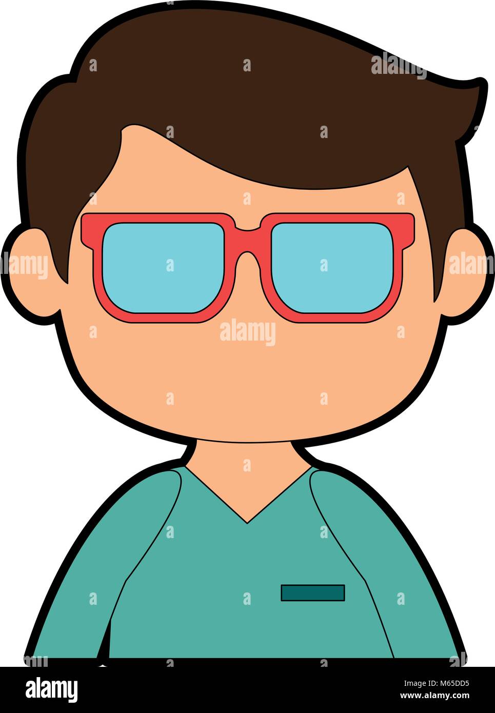 little boy avatar characters vector illustration design Stock Vector ...