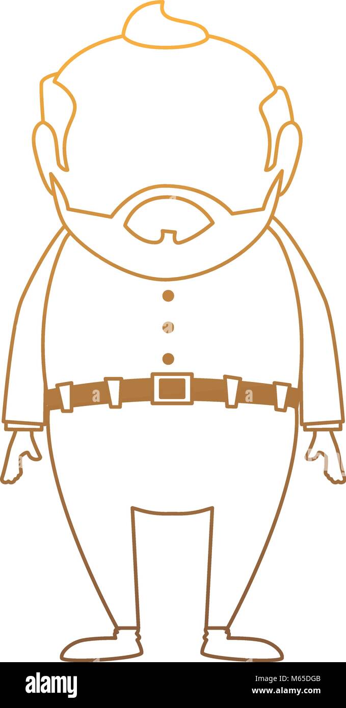 cute grandfather avatar character vector illustration design Stock ...