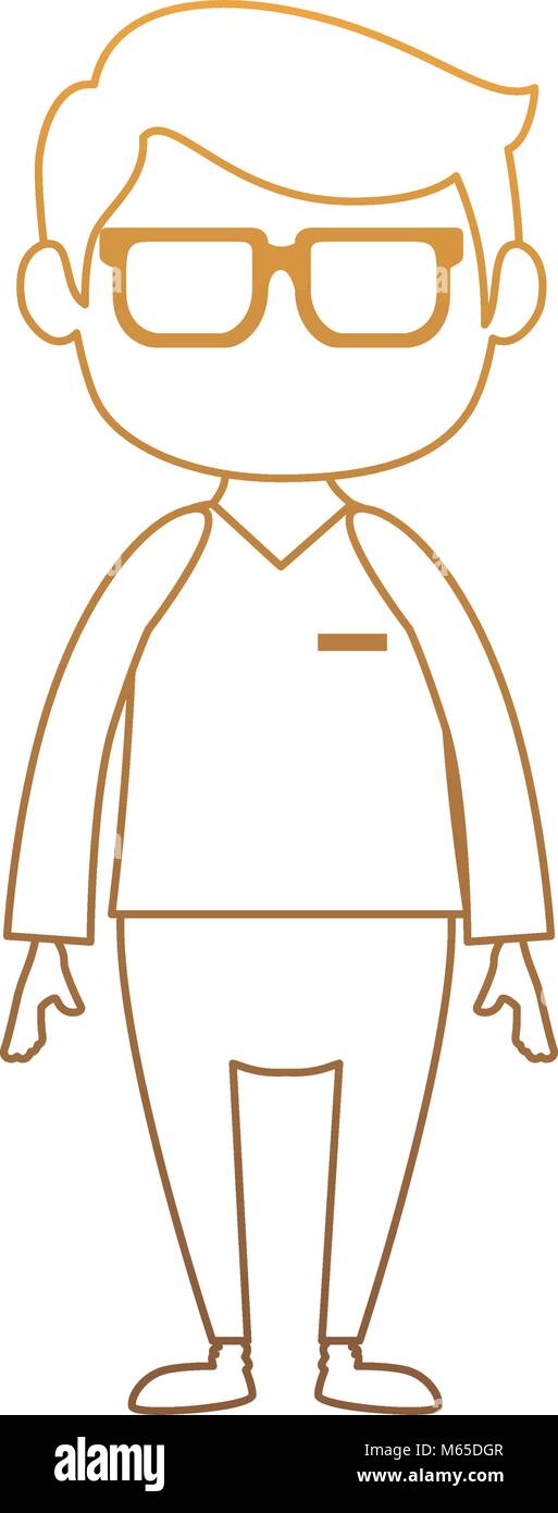 cute father avatar character vector illustration design Stock Vector ...