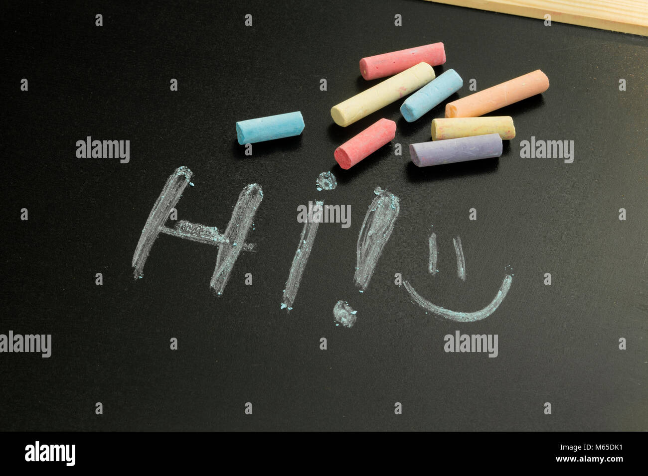 Word art hi hi-res stock photography and images - Alamy