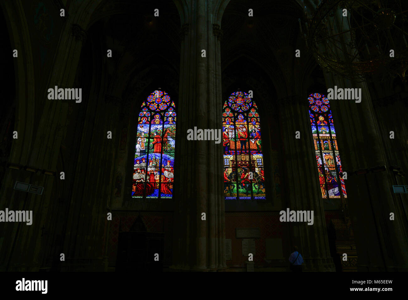 Vienna austria stained glass window hi-res stock photography and images ...