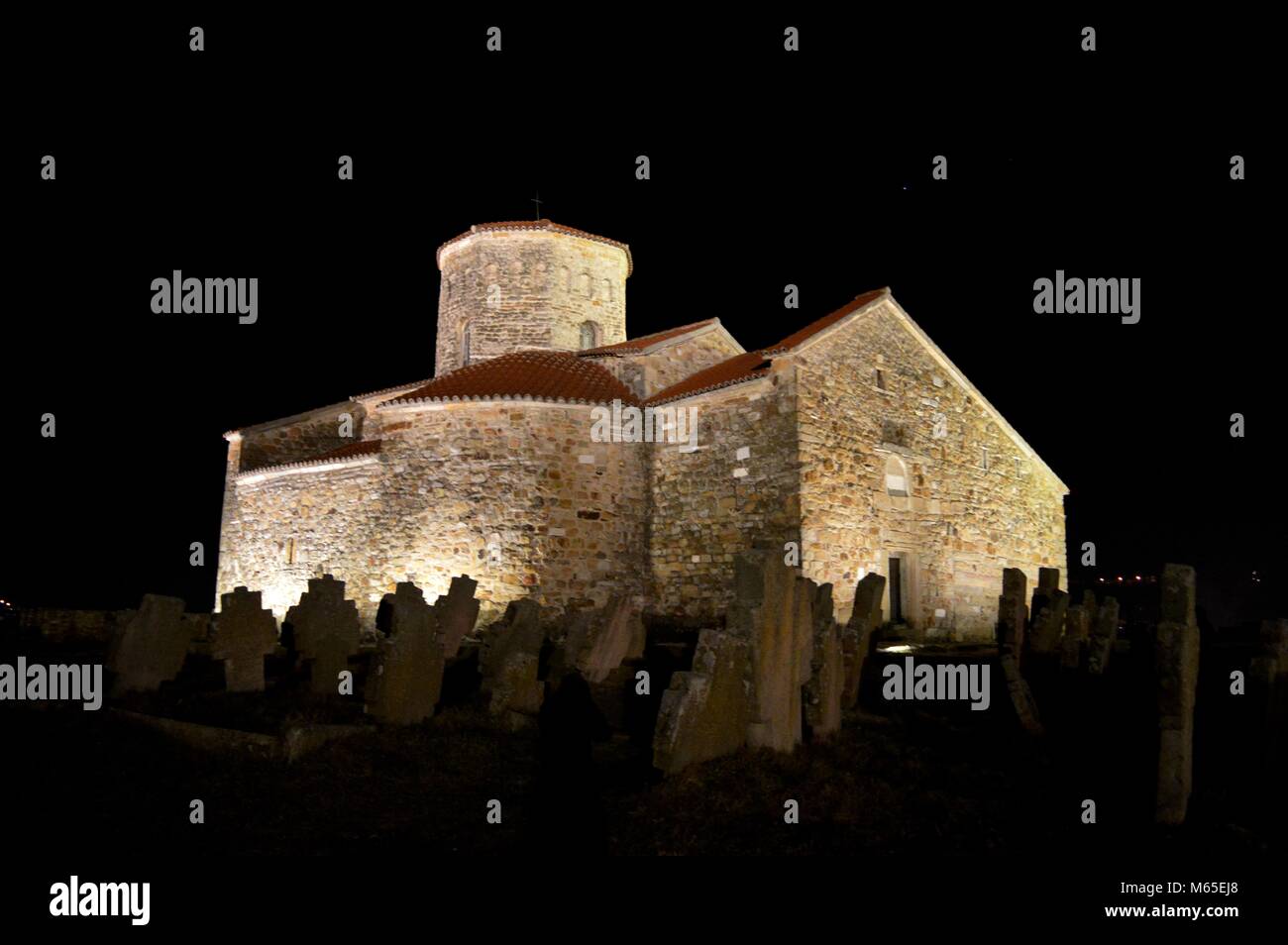 old stone church Stock Photo - Alamy