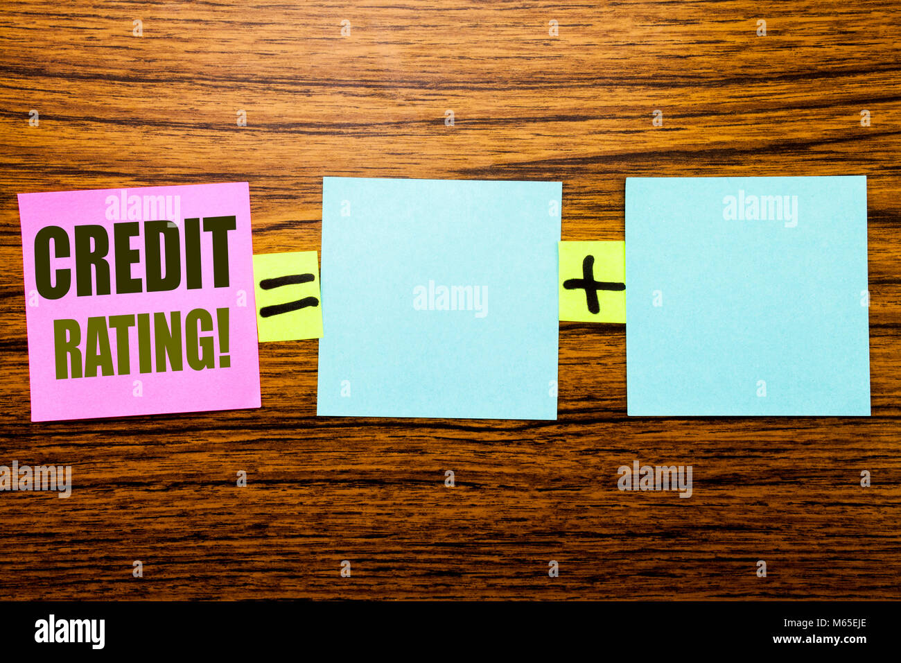 Writing text showing Credit Rating. Business concept for Finance Score ...