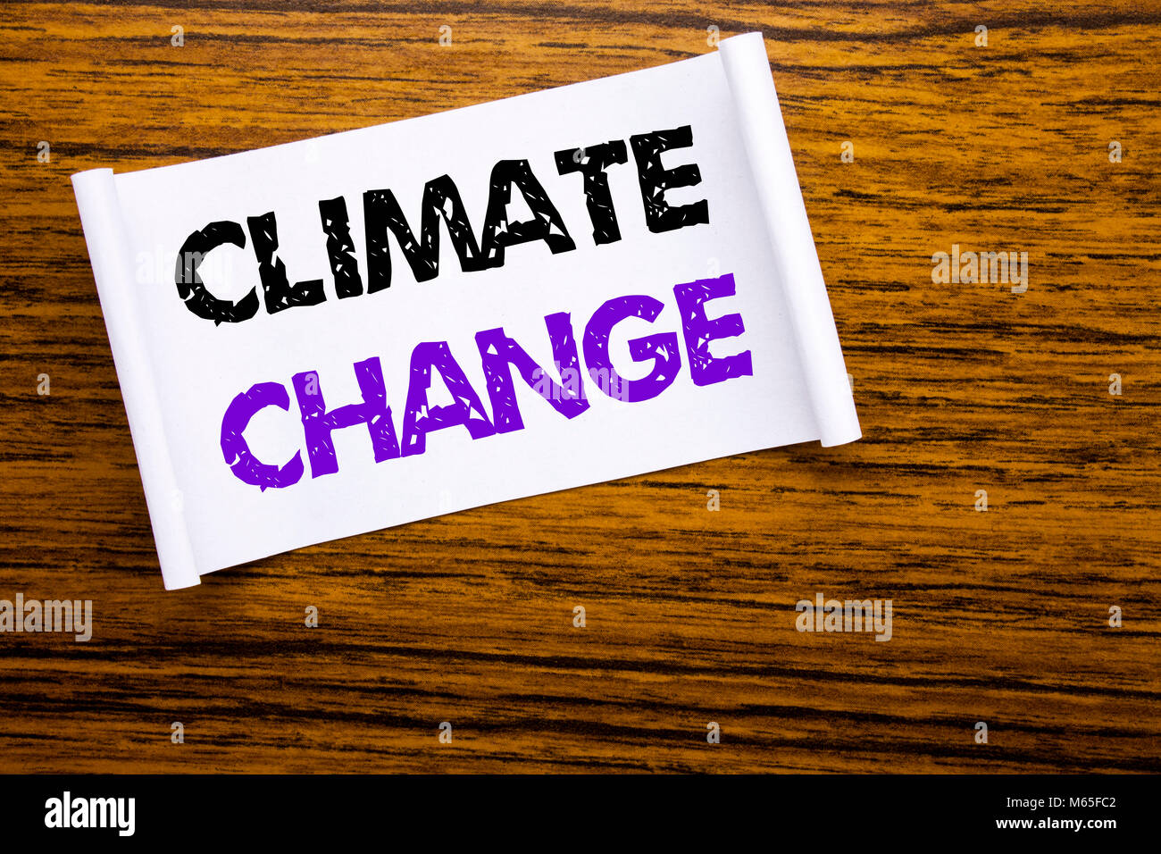 Word, writing Climate Change. Business concept for Global Planet ...