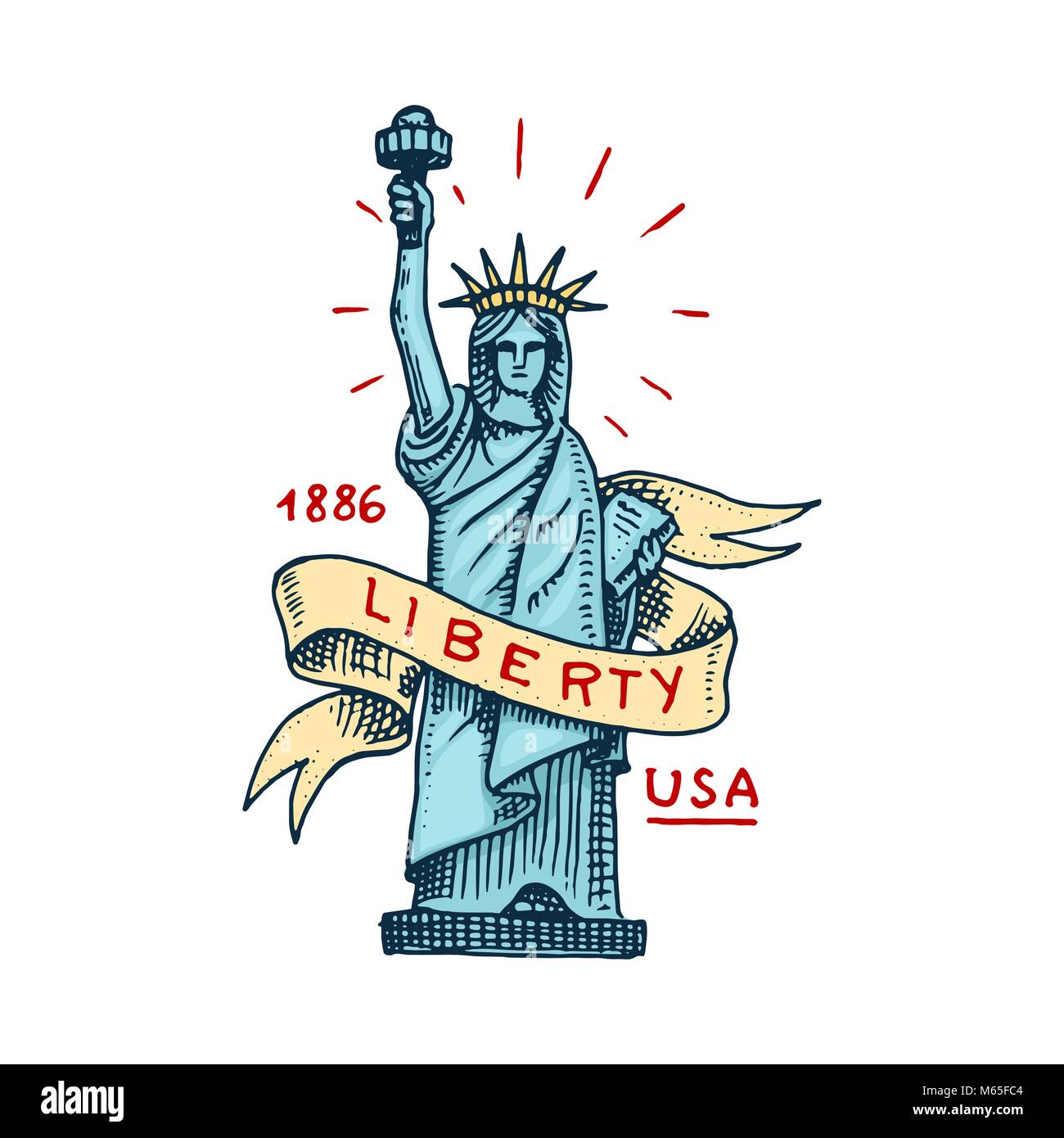 Tourist in american flag Cut Out Stock Images & Pictures - Alamy