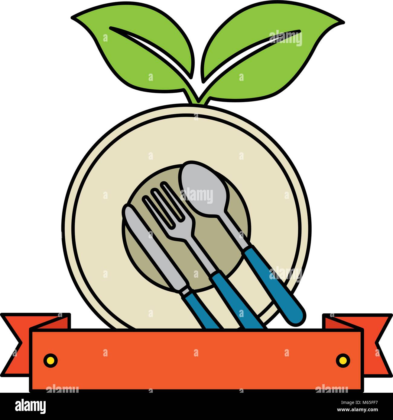 healthy food menu icon vector illustration design Stock Vector Image ...