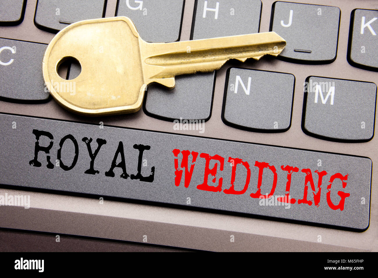 Hand writing text caption inspiration showing Royal Wedding. Business ...