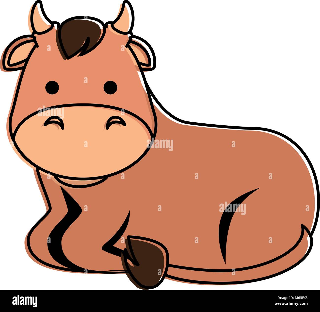 Cartoon Ox Bull High Resolution Stock Photography and Images - Alamy