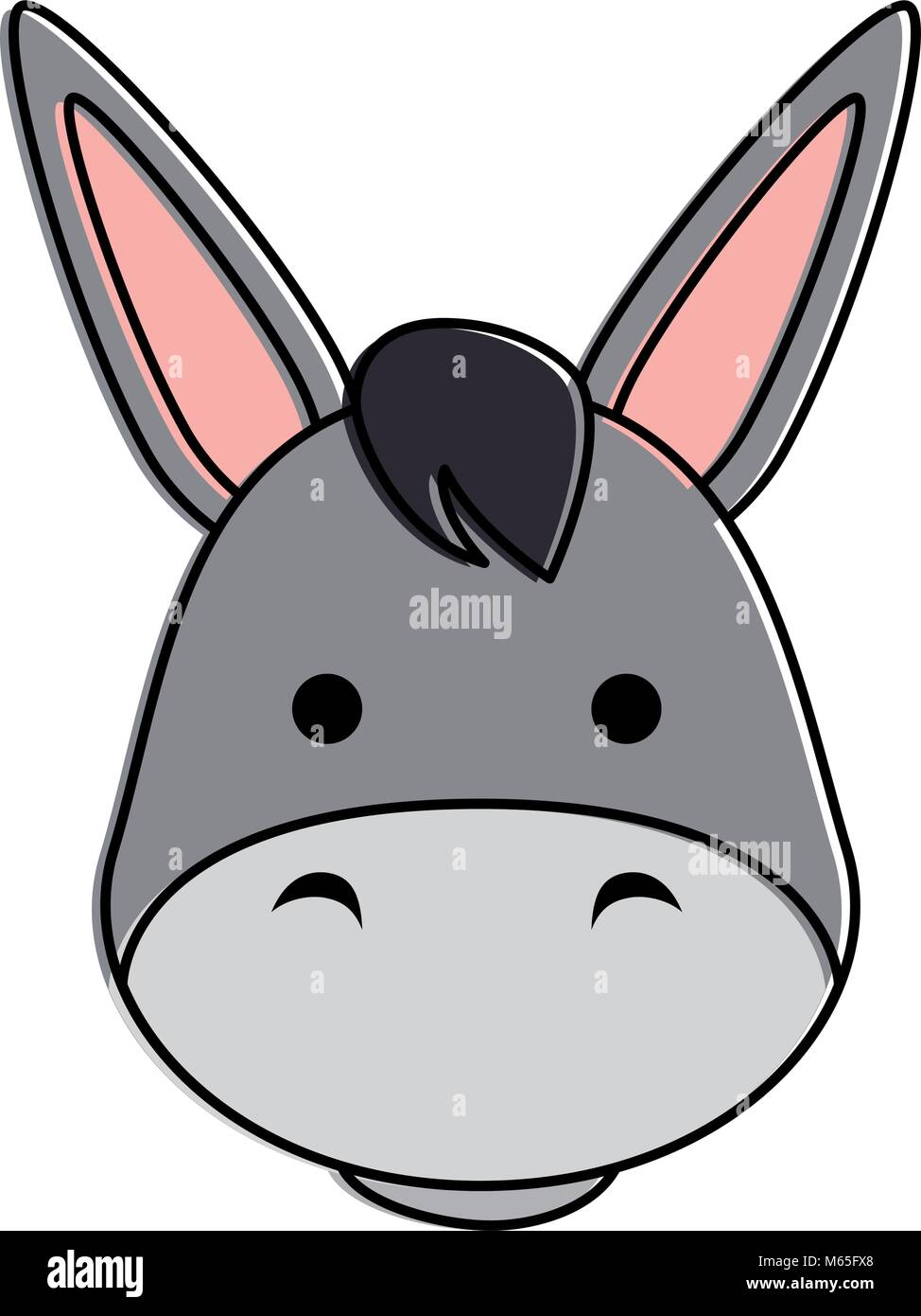 cute mule character icon Stock Vector Image & Art - Alamy